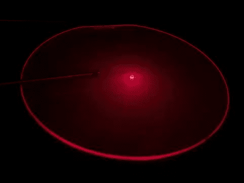 GaN Red Light Emitting Diode (LED) Epiwafer